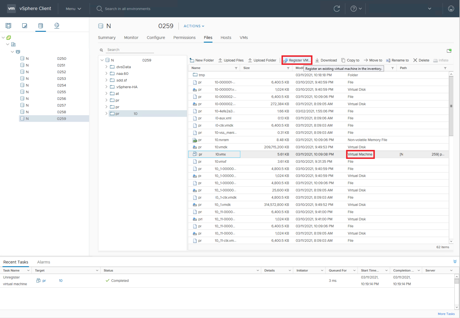 VMware: Removing snapshot failed – Bart Oevering