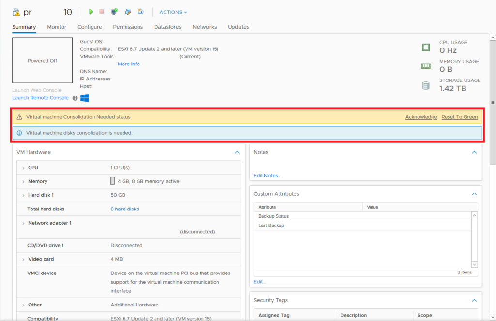 VMware: Removing snapshot failed – Bart Oevering