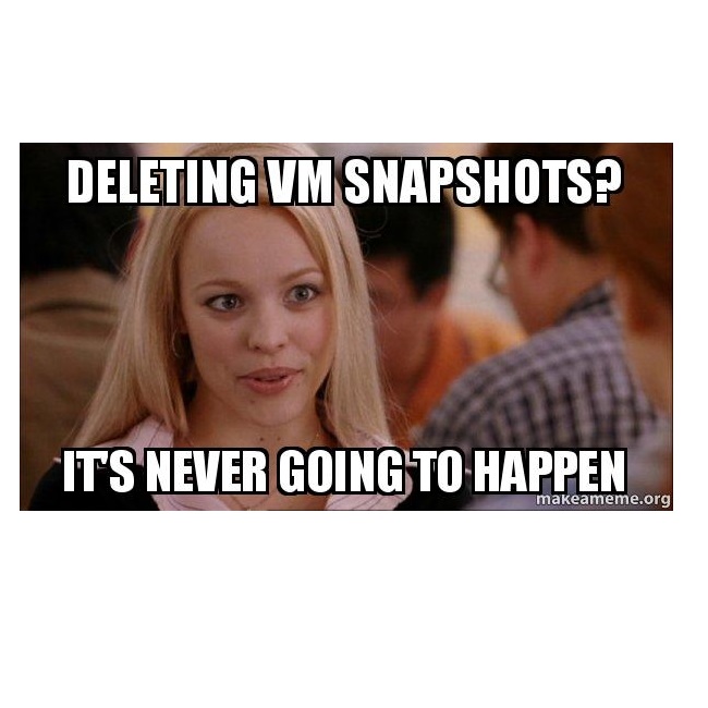 VMware: Removing snapshot failed – Bart Oevering